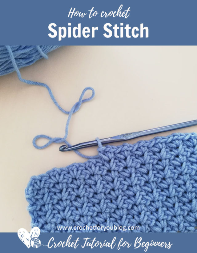 Crochet Spider Stitch - Crochet For You